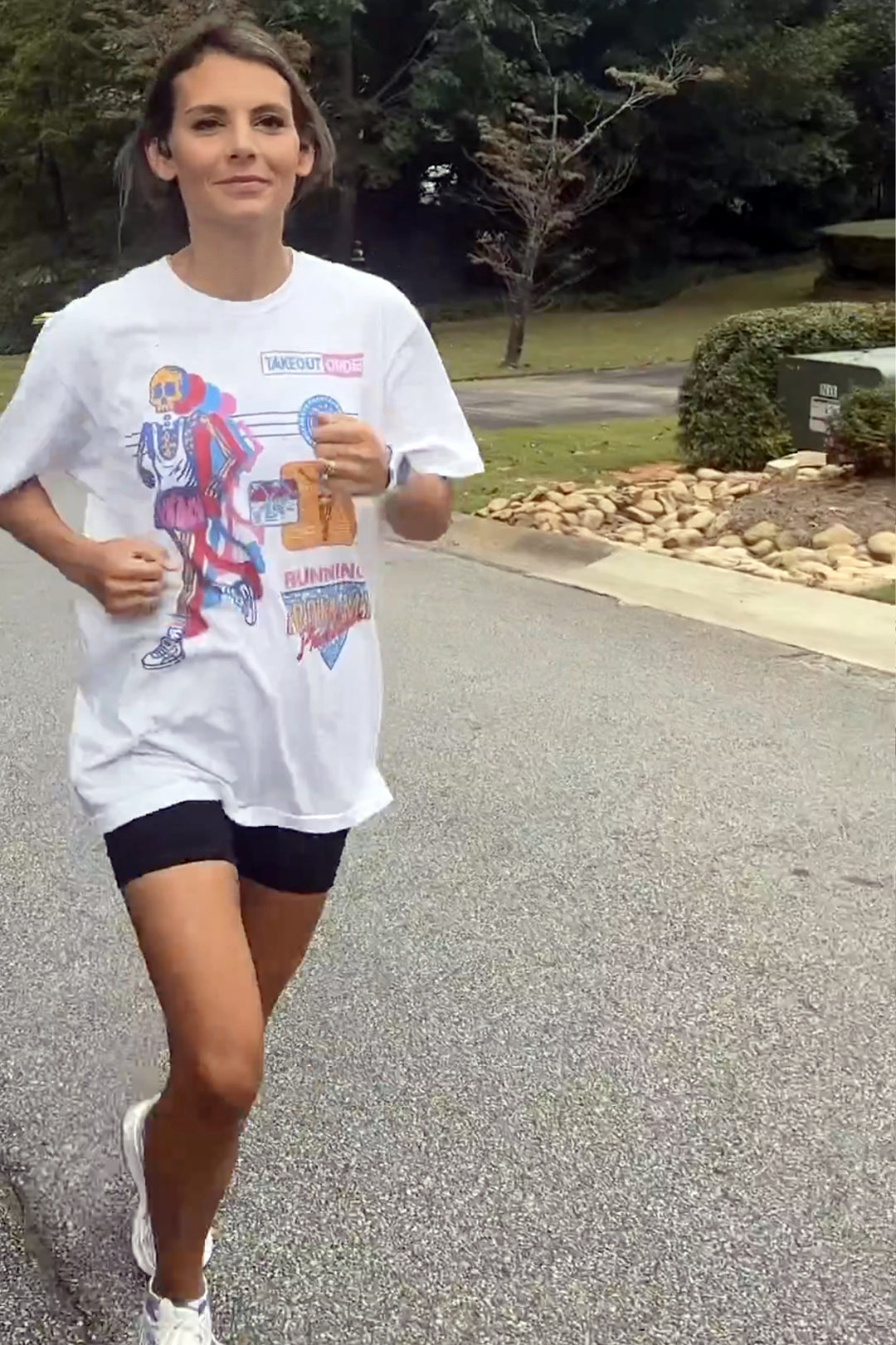 Running From My Problems T-shirt – Takeout Order
