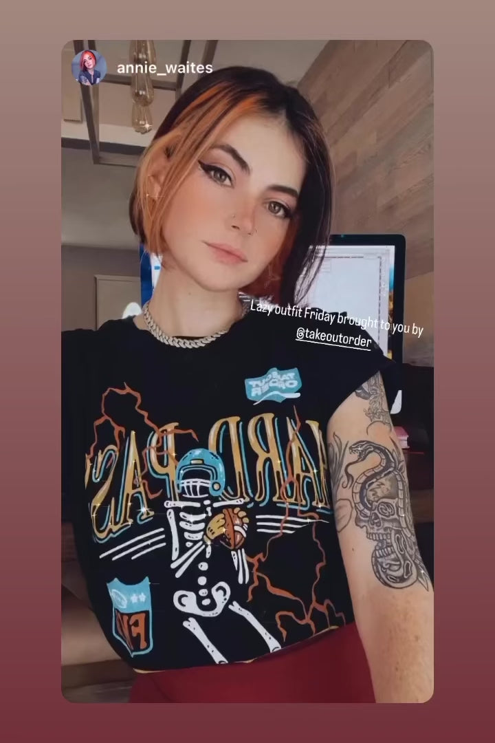 Hard Pass T-shirt – Takeout Order