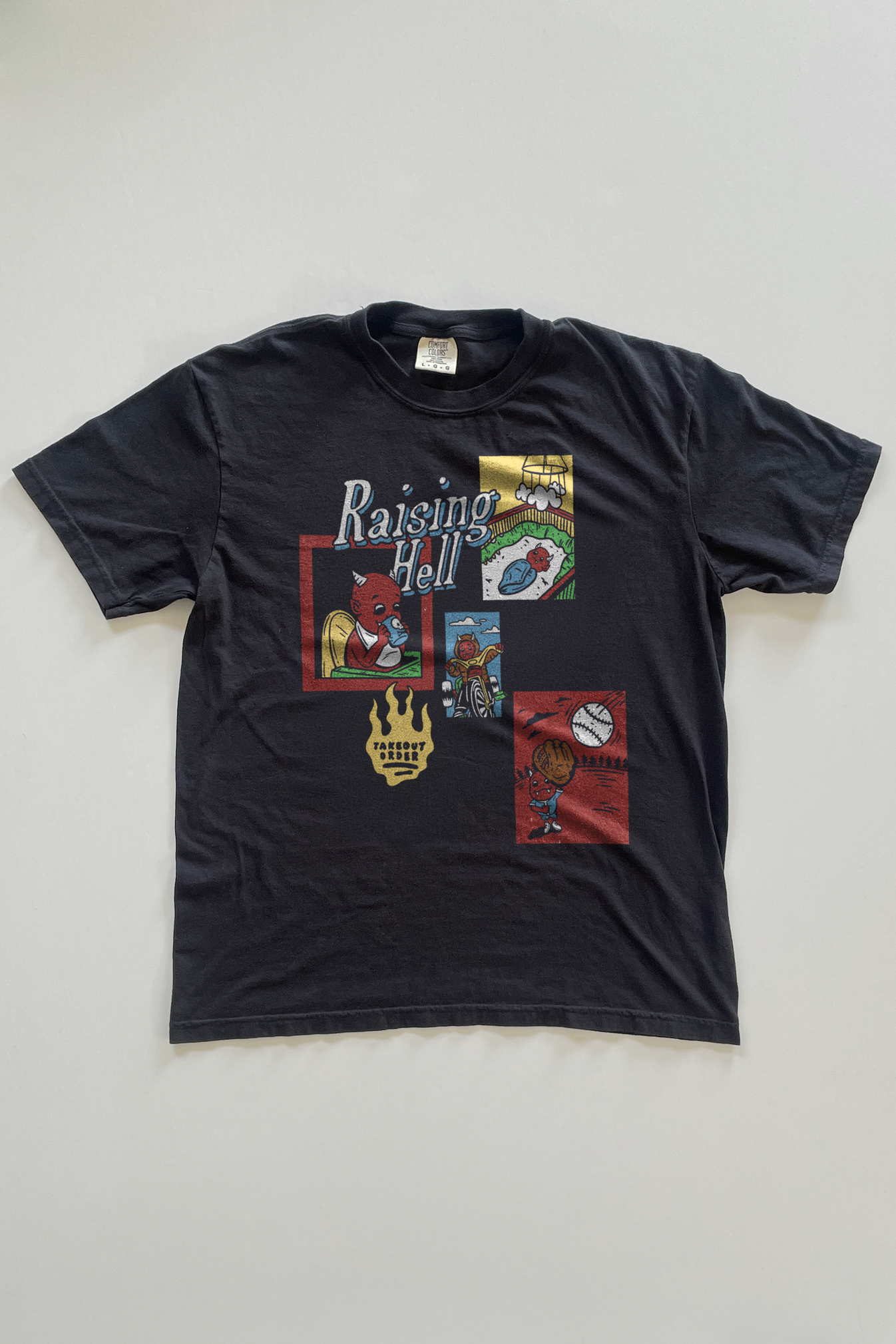 Raising Hell T-shirt – Takeout Order