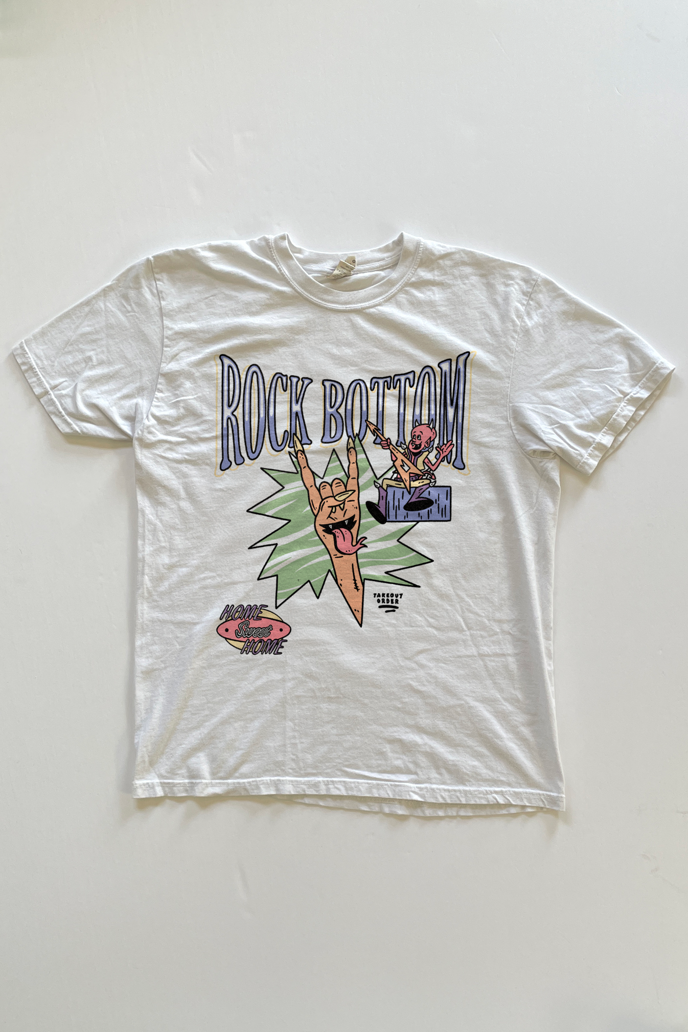 Rock Bottom T-shirt – Takeout Order