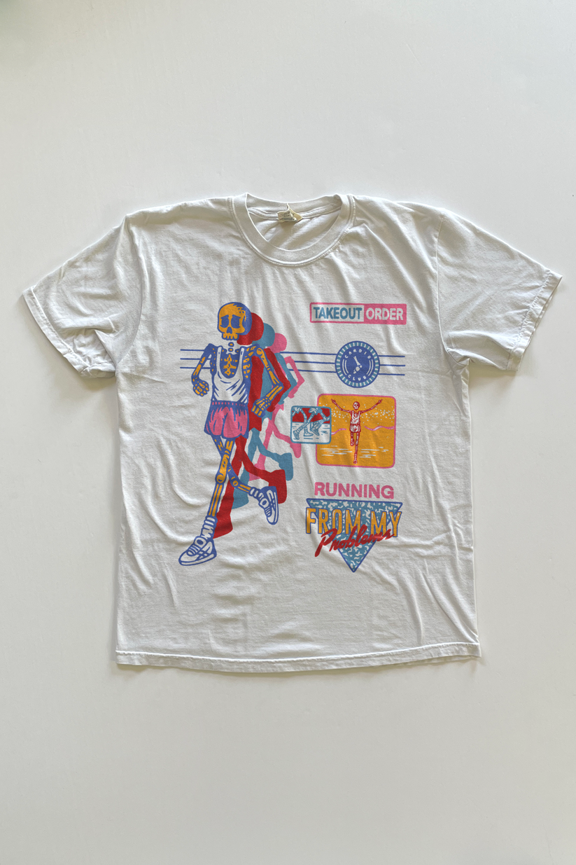 Running From My Problems T-shirt – Takeout Order