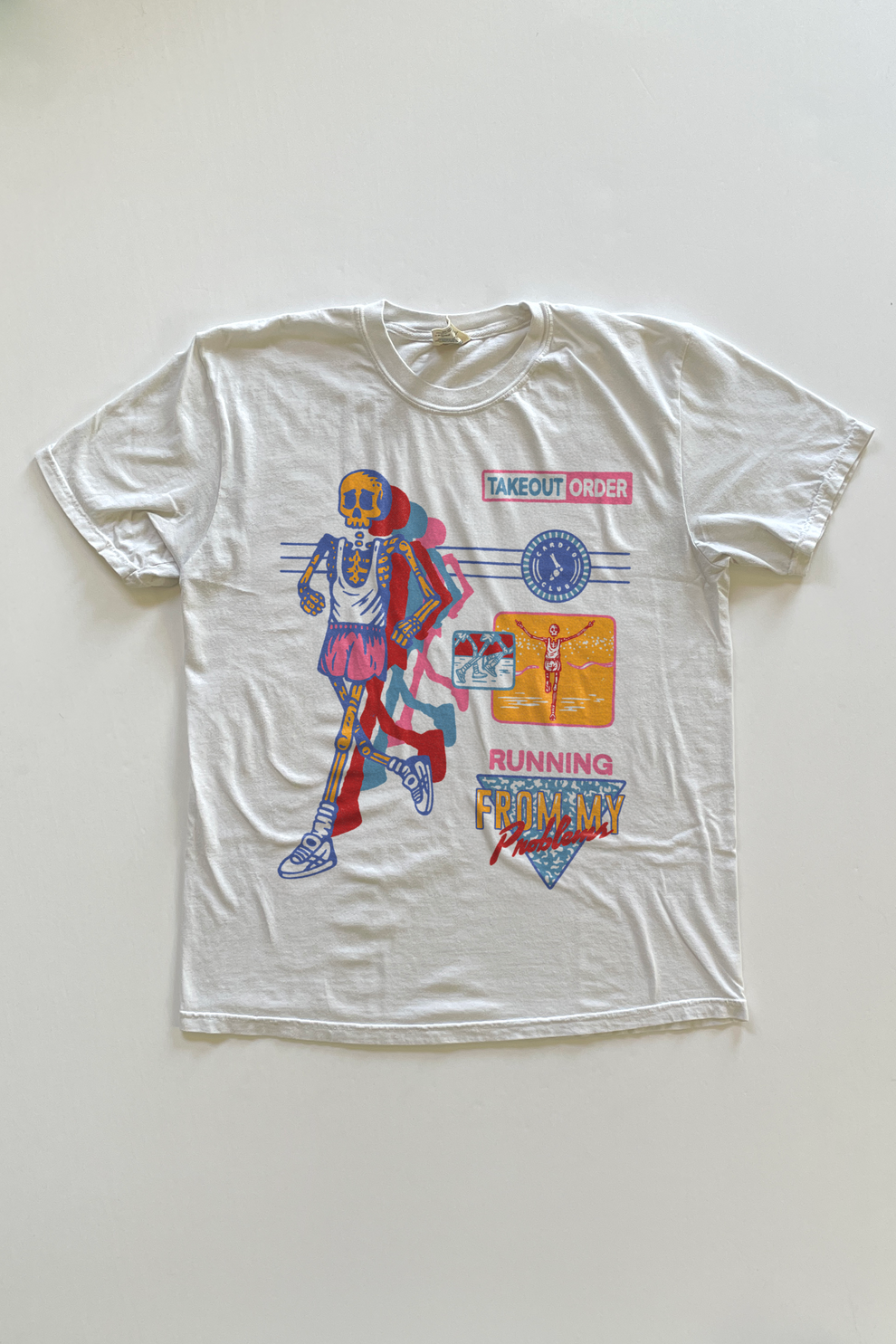 Running From My Problems T-shirt – Takeout Order