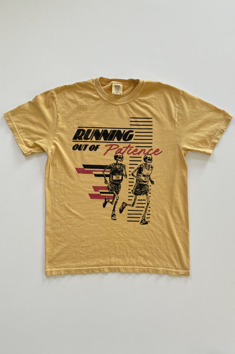 Running Out of Patience T-shirt – Takeout Order