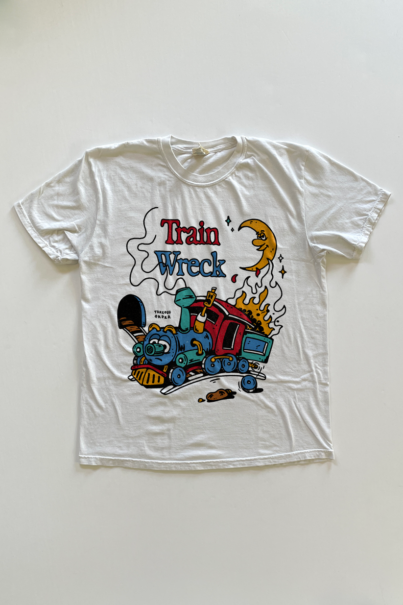 Train Wreck T-shirt – Takeout Order
