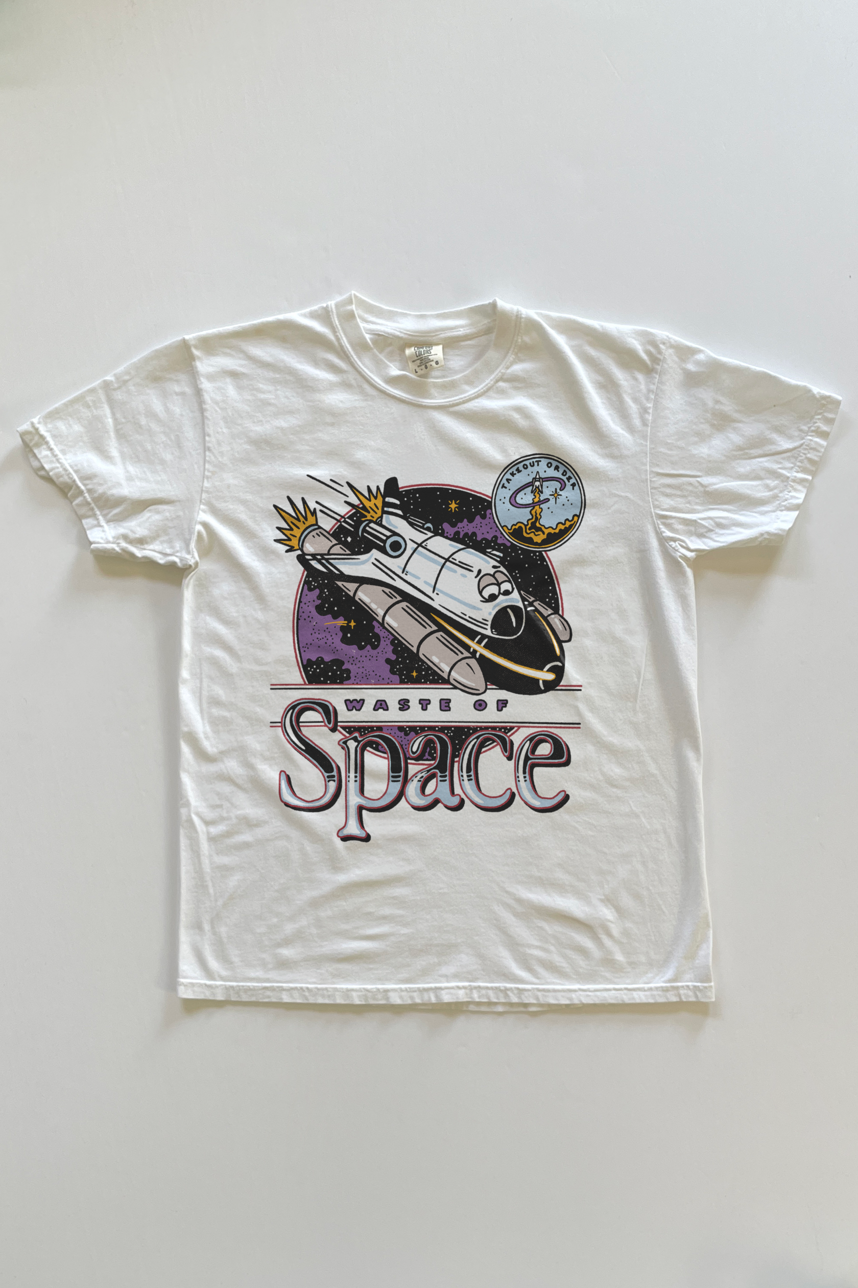 Waste of Space T-shirt – Takeout Order
