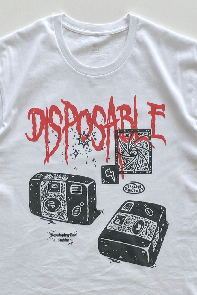 Disposable T-shirt – Takeout Order