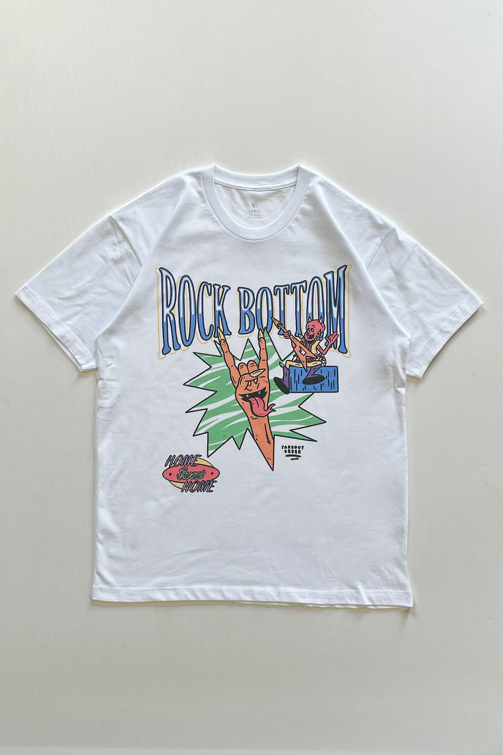 Rock Bottom T-shirt – Takeout Order
