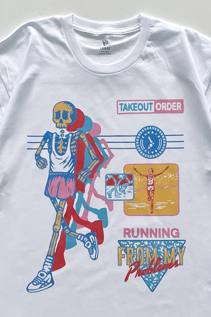 Running From My Problems T-shirt – Takeout Order