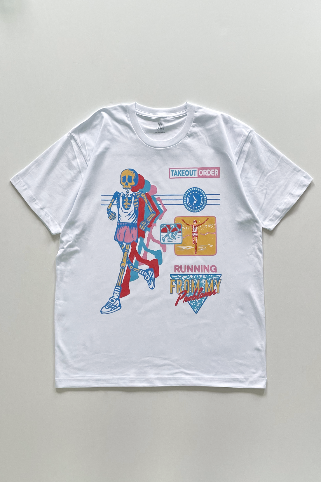 Running From My Problems T-shirt – Takeout Order