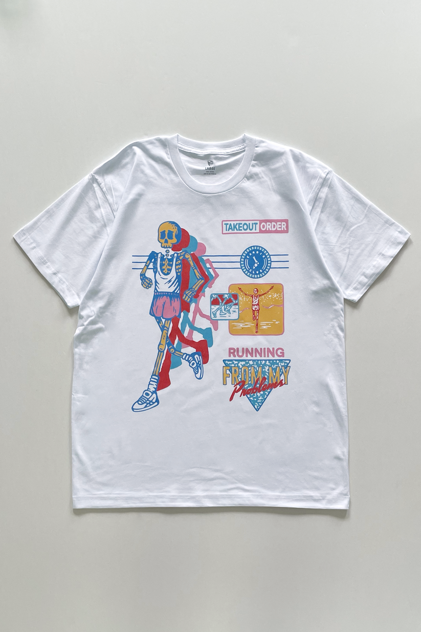Running From My Problems T-shirt – Takeout Order