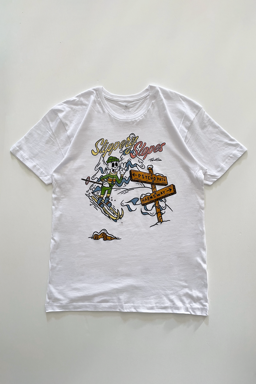 Slippery Slopes T-shirt – Takeout Order